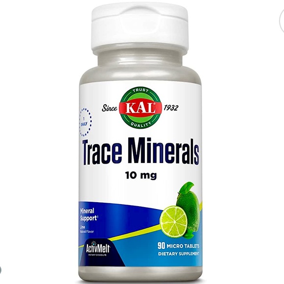 KAL | Bath & Body | 2 Kal Trace Minerals 10mg Lime Flavor 90 ...